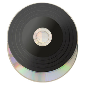 8cm Circular CDs: Retro Style Media