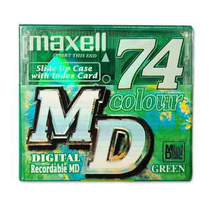 New blank MiniDiscs and cases: Retro Style Media