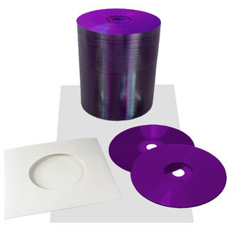 Blank vinyl CDs: Retro Style Media