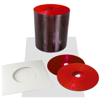 Blank vinyl CDs: Retro Style Media