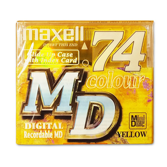 New blank MiniDiscs and cases: Retro Style Media