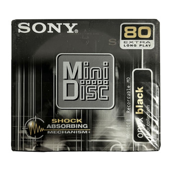 New blank MiniDiscs and cases: Retro Style Media