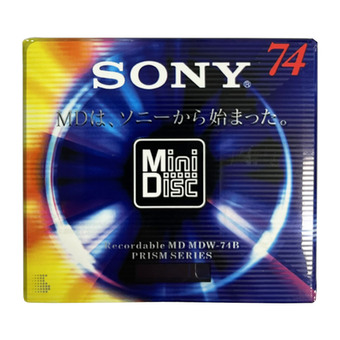 New blank MiniDiscs and cases: Retro Style Media