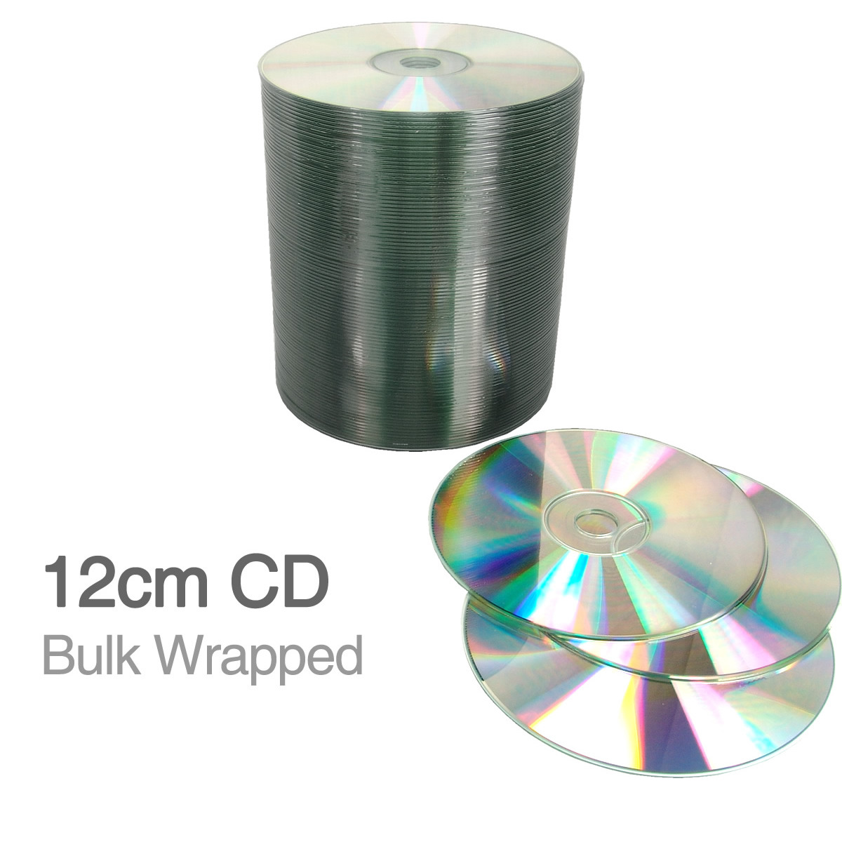 Blank 12cm CD Rs Bulk Wrapped 700MB Retro Style Media